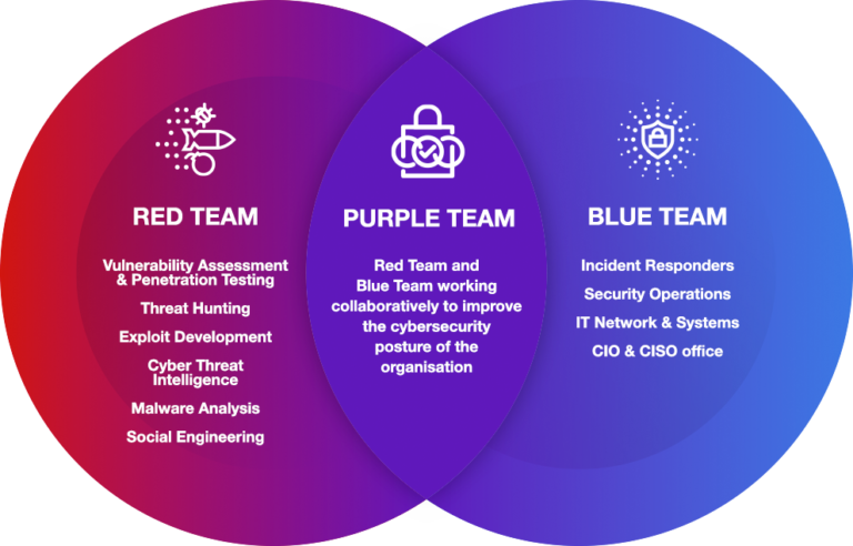 Red Team vs Blue Team vs Purple Team – Blog EHCGroup